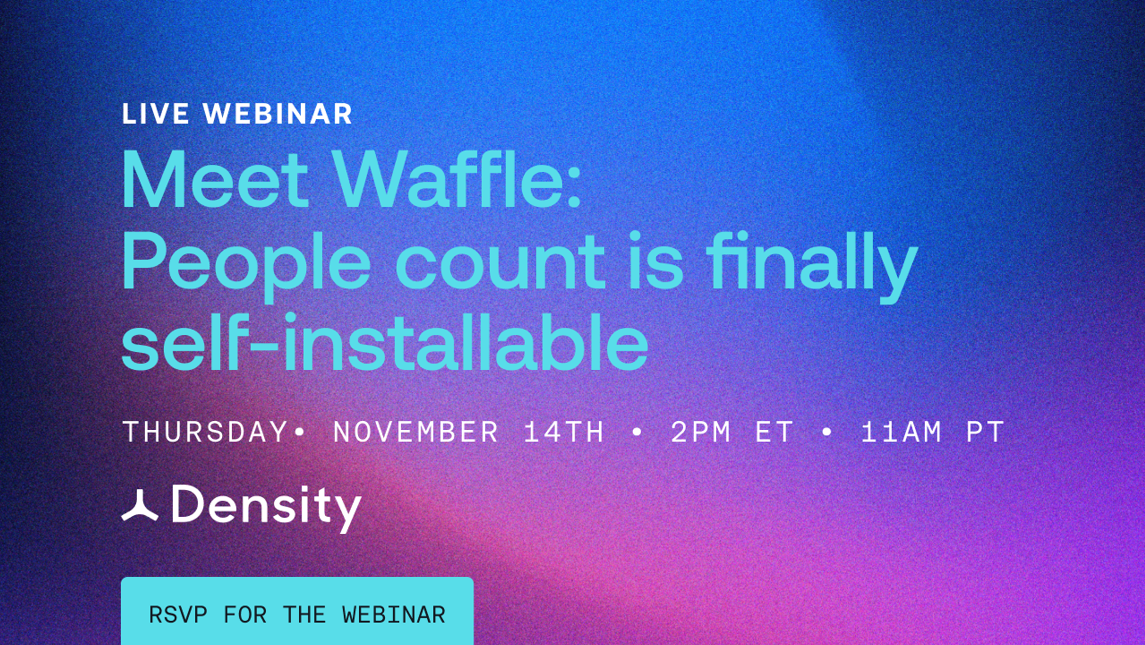 People count is finally self-installable | Webinar